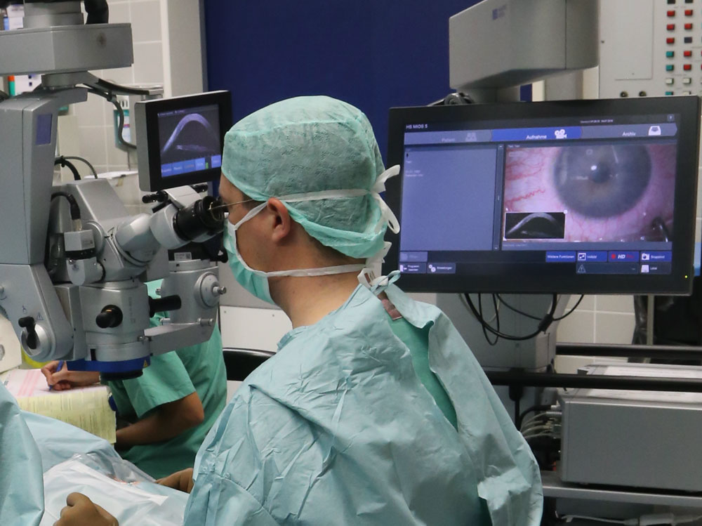 Intraoperative OCT Technologie an der Augenklinik der Uniklinik Köln ...