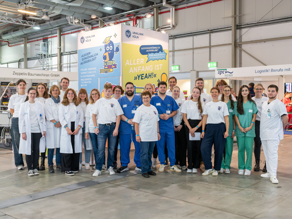 Mit neuer Azubi-Kampagne am Start - Uniklinik Köln