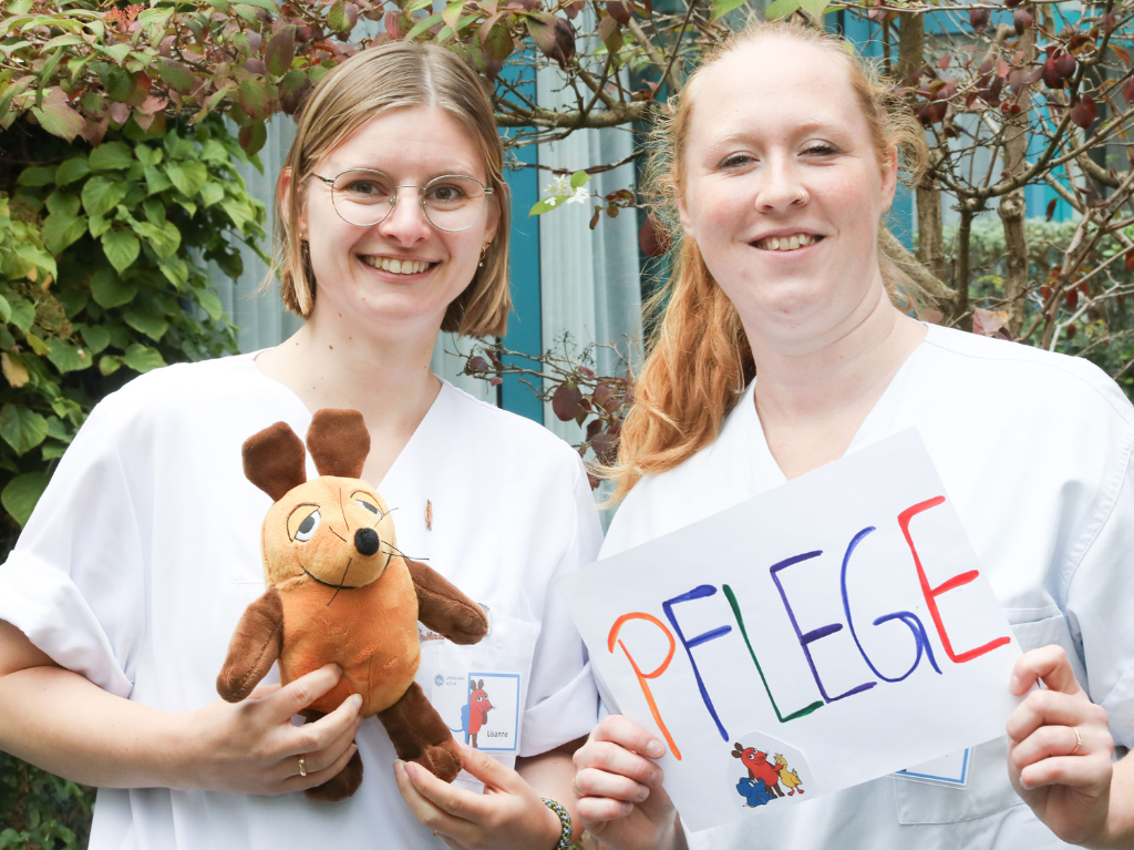 Maus-Türöffnertag in der Uniklinik Köln | Palliativzentrum | Uniklinik Köln