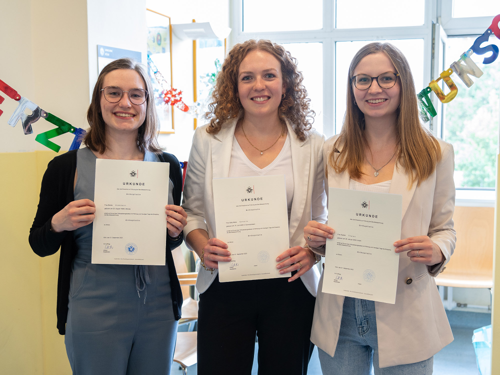 Orthoptik-Ausbildung erfolgreich abgeschlossen | Augenklinik ...